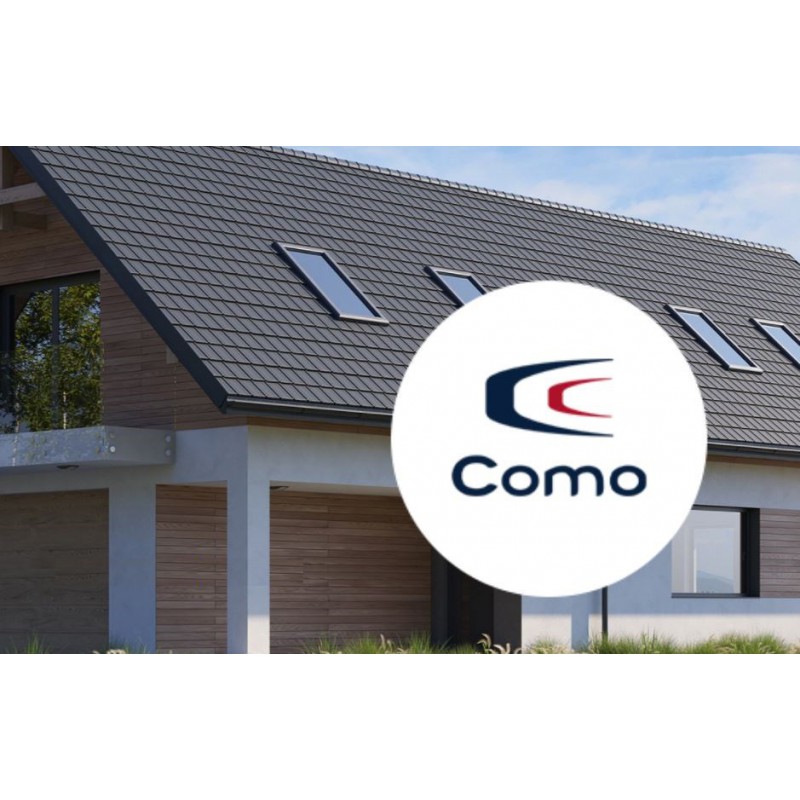 BUDMAT Como D-Matt+ 9005 - Blachodachówki modułowe - dachowe.com.pl