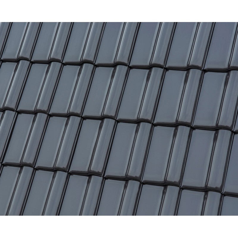 Dachówka Roben Monza Plus Grafitowa (glazurowana) - Dachówki ceramiczne ...