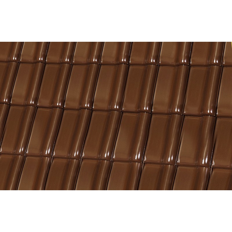Dachówka Roben Monza Plus Maduro (glazurowana) - Dachówki ceramiczne ...