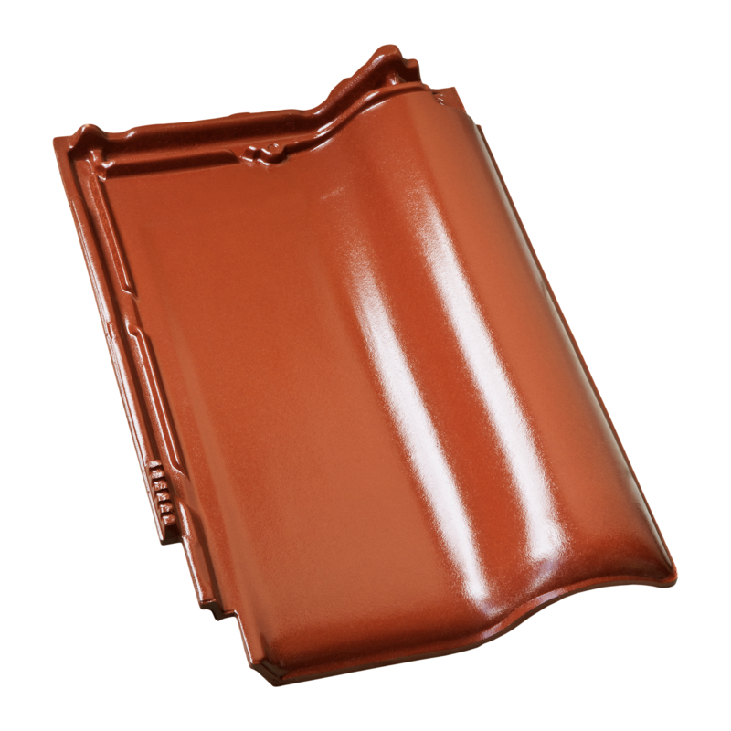 Dachówka Roben Monza Plus kasztanowa - Dachówki ceramiczne - dachowe.com.pl