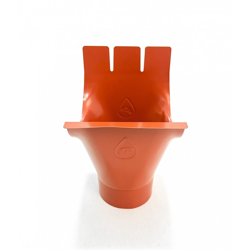 Ø 150/100 Sztucer rynny Flamingo 8004/742 - Ceglasty 8004-742 Flamingo ...